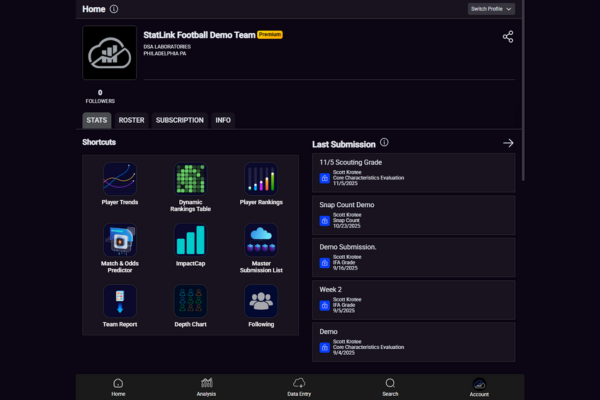 StatLink - Sports Analytics Solutions